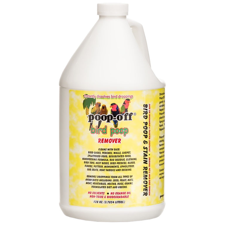 Poop Off Spray Bottle Quart Todd Marcus Bird Exotic