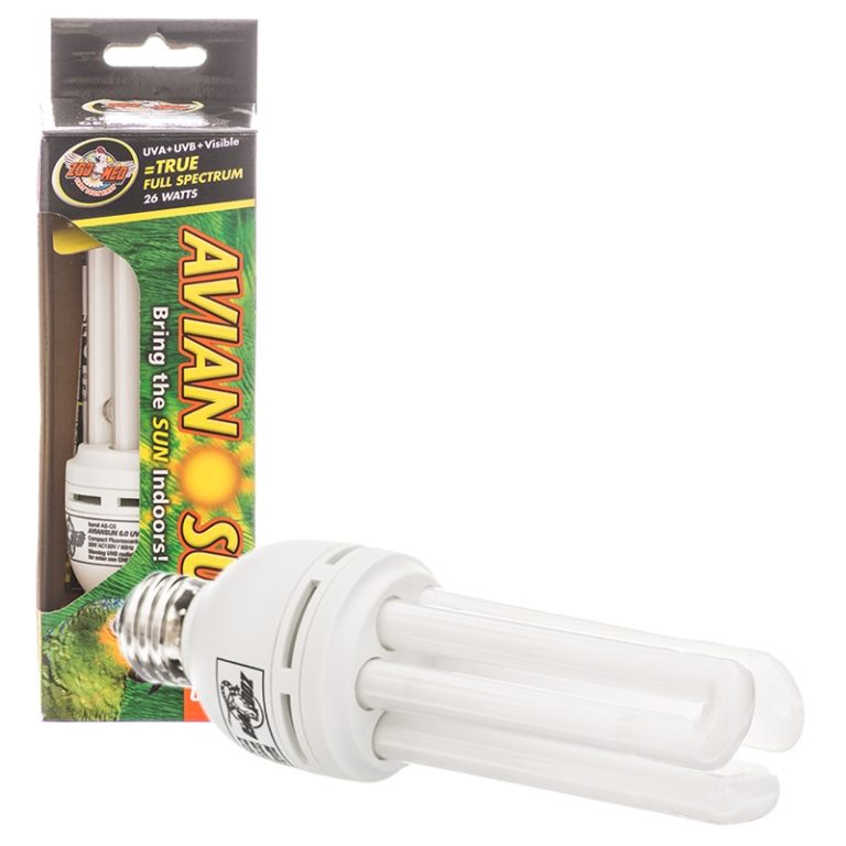 Avian Sun 5.0 UVB Compact Fluorescent Lamp - 26 W - Todd Marcus Bird Exotic