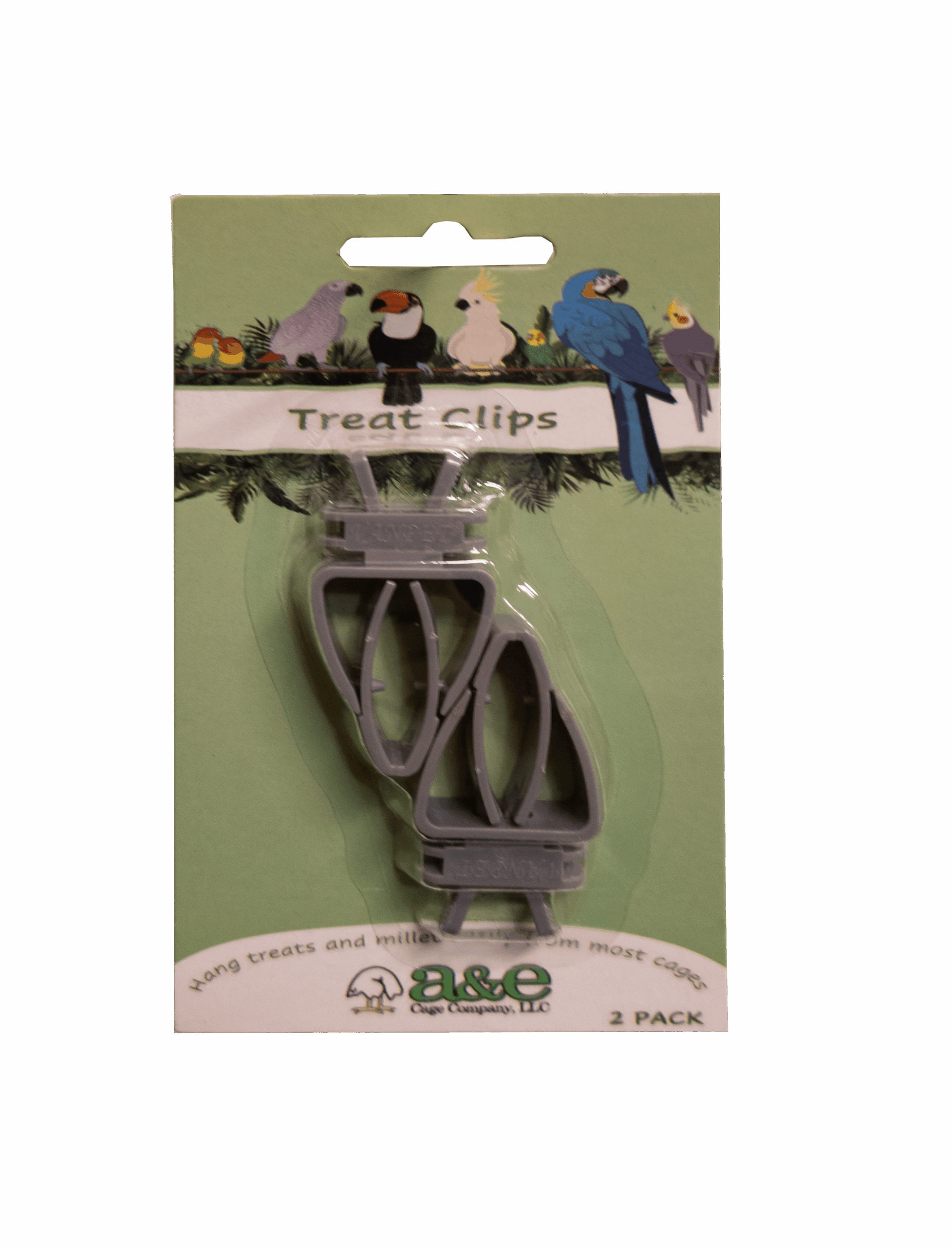 Cuttlebone/Treat Clips - Todd Marcus Bird Exotic